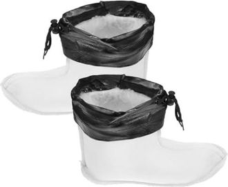 Frcolor Doublures de Bottes de Pluie Unisexes Taille 42 Doublure Int&eacute;rieure en Coton &Eacute;pais et Pelucheux Chaussettes Thermiques Isolantes pour Bottes DHiver Ge