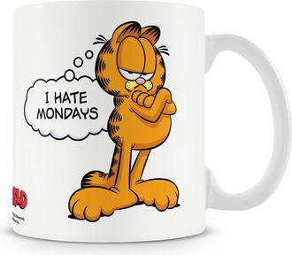 Garfield Offizielles Lizenzprodukt I Hate Mondays Coffee Mug