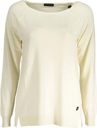 North Sails Femme, Pulls, Beige, Taille: 38 FR Aloe boat-neck top