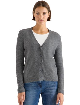 Cecil Damen Cardingan mit Strickdetails