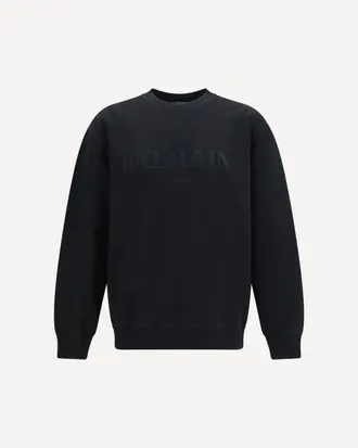 Balmain Vintage embroidered logo Sweatshirt Male XL