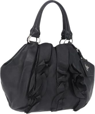 Prada Sac &agrave; main vintage doccasion - Femme - Pre-owned - Noir - Taille: ONE Size