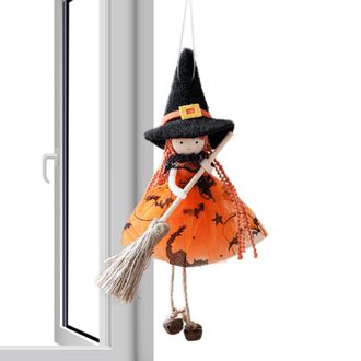Generic K&uuml;che Hexe Puppe Handmade - Sammlerst&uuml;cke h&auml;ngende Figur Pl&uuml;sch | Hexenornament Dekoration f&uuml;r Spukhaus Party Urlaub Event Indoor Outdoor Zimmer Tisch