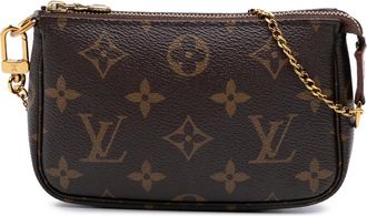 Louis Vuitton Crossbody Bags - Monogram Mini Pochette Accessoires - Gr. unisize - in Braun - für Damen