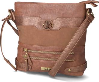 Rieker H1346-22 Handtasche Synthetik Damen in braun - Gr. S