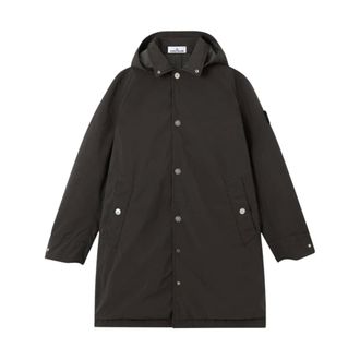 Stone Island Homme, Vestes, Gris, Taille: XL Parka Longue