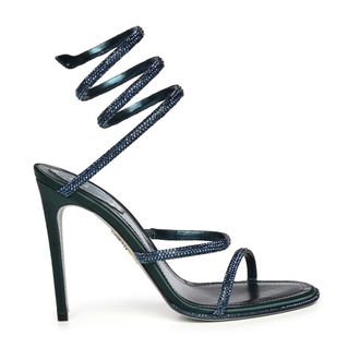 Rene Caovilla Femme, Chaussures, Vert, Taille: 37 EU Cleo Sandal