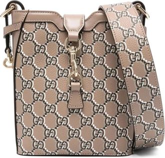Gucci Crossbody Bags - Gg Shadow Mini Bucket Bag - Gr. unisize - in Braun - für Damen