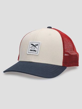 Iriedaily Daily Flag Mesh Cap navy red