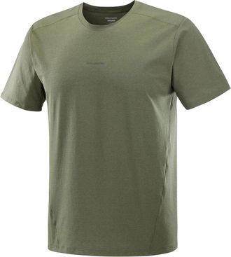 Salomon Homme, Tops, Vert, Taille: M Trackline T-Shirt