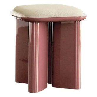 Gabrielle Paris Pouf lazare en bois laqu&eacute; Gabrielle Paris