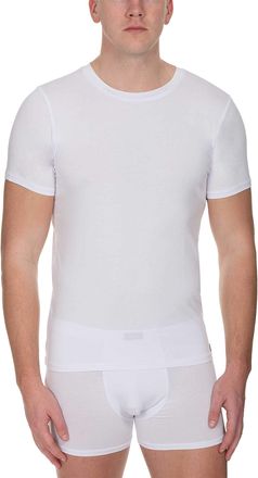 Bruno Banani Bruno Banani Herren Shirt Infinity Unterhemd, Weiß (Weiß 001), X-Large (Herstellergröße: XL)