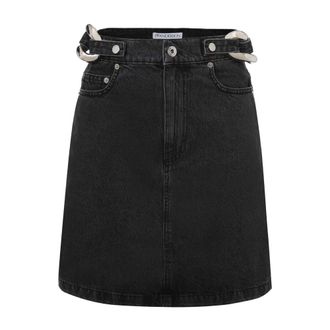 J.W.Anderson Ketten Casual Rock - - Skirts - Damen - Schwarzk - 2XS