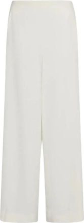 Emme Di Marella Emme DI Marella, Femme, Pantalons, Blanc, Taille: 38 FR Mltcampo Wide Pantalons