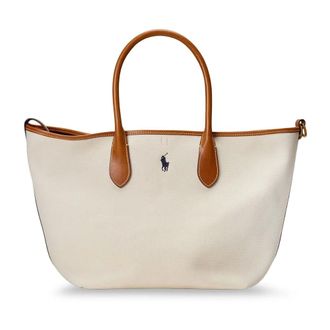 Polo Ralph Lauren Femme, Sacs, Beige, Taille: ONE Size Handle Bag