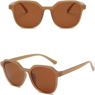 Generic Lunettes de soleil pour femmes, lunettes de soleil tendance en forme de polygone anti-reflets pour femmes, lunettes de soleil pour femmes, lunettes de