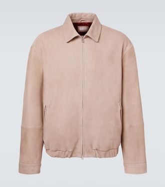 Brunello Cucinelli Veste en daim