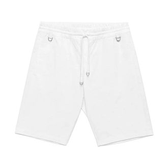 John Richmond Bermuda-Shorts mit Kordelzug - - Shorts - Herren - Wei&szlig; - XL