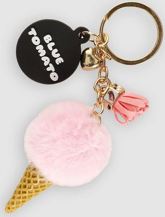 Blue Tomato Ice Cream Bag Charm pink
