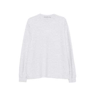 Alexander Wang Logo-print Long-sleeve T-shirt