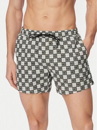 HUGO BOSS Badeshorts Aaron 50556792 Dunkelgr&uuml;n Regular Fit