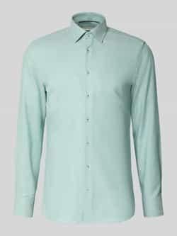 Eterna Slim Fit Business-Hemd aus Baumwolle mit Kentkragen