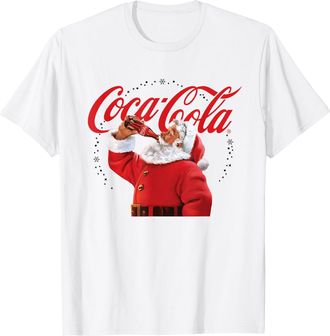Coca Cola Ware Coca Cola Weihnachtsmann mit Cola Weihnachten T-Shirt