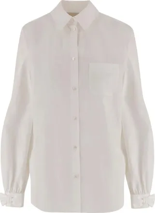 Valentino Garavani Damen, Blusen & Hemden, Wei&szlig;, SGr&ouml;&szlig;e
