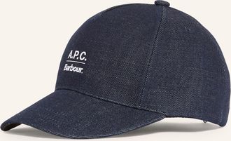Barbour Jeans-Cap blau