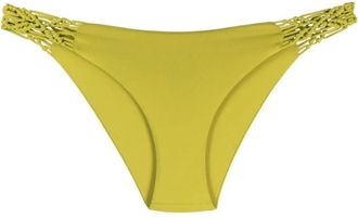 Fisico Femme, Maillots de bain, Vert, Taille: 38 FR Bas de bikini &agrave; anneaux
