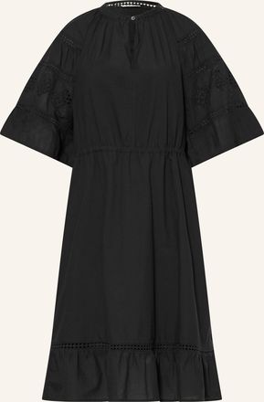 Marc O'Polo Marc Opolo Kleid Mit Lochspitze Und R&uuml;schen schwarz