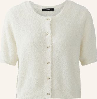Oui Strickjacke weiss