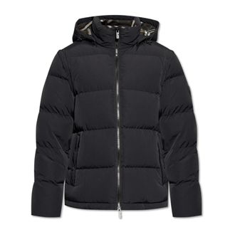 Burberry Homme, Vestes, Noir, Taille: M Doudoune &agrave; manches amovibles