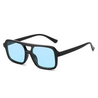 Generic Lunettes De Soleil Carr&eacute;es For Hommes Et Femmes, Id&eacute;ales For Les Activit&eacute;s Plein Air, Vacances, Trajets Domicile-travail La Conduite(Blue)