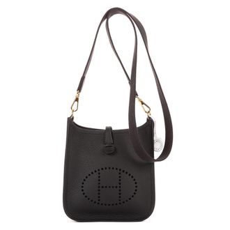 Herm&egrave;s Crossbody Bags - Evelyne 16 Amazone Mini - Gr. unisize - in Schwarz - f&uuml;r Damen