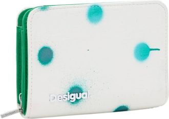 Desigual New Splatter Maya Small Wallet White