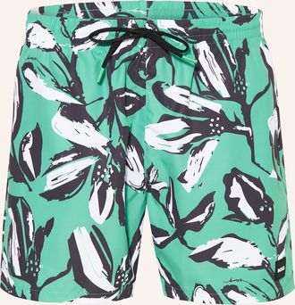 HUGO BOSS Badeshorts Piranha gruen