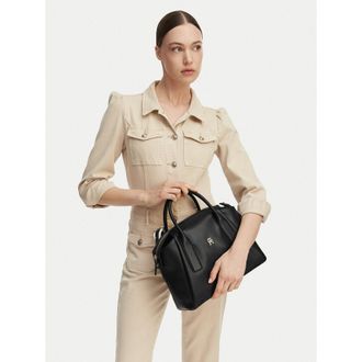 Tommy Hilfiger Handtasche Tommy Hilfiger AW0AW18532 Schwarz