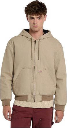Dickies Homme, Vestes, Beige, Taille: XL Hilham Hooded Canvas Jacket