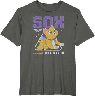 Disney Pixar Lightyear Sox Star Command Cat Poster T-Shirt