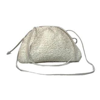 Bottega Veneta Pre-owned Stoff schultertasche - - Pre-owned - Damen - Wei&szlig; - ONE SIZE