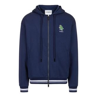 Iceberg Homme, Sweatshirts et sweats &agrave; capuche, Bleu, Taille: 2XL Dino Social Club Sweat &agrave; capuche
