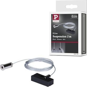 Paulmann 94626 ULine Zubehör Gurt Abhängung 45x15mm Schwarz