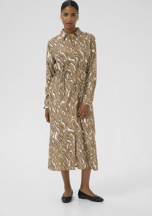 Kaffe Kleid KAmille Loose fit black brown