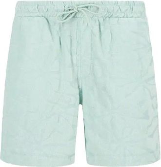 Boss Orange by Hugo Boss BOSS Orange Herren Shorts gr&uuml;n Frottee