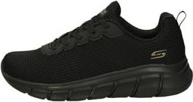 Skechers Homme Vapor Foam Covert Baskets, Black Knit, 42.5 EU