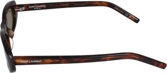Saint Laurent Womens Sunglasses Sl 557 Shade 008 Havana Brown 53-20-145 Acetate