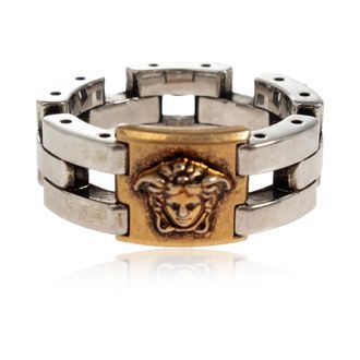 Versace Bague Medusa Head - unisex - Accessoires - Gris - Taille: 62 MM