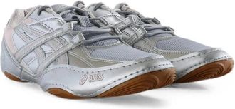 Asics Metallic Panelled Sneakers - Silver