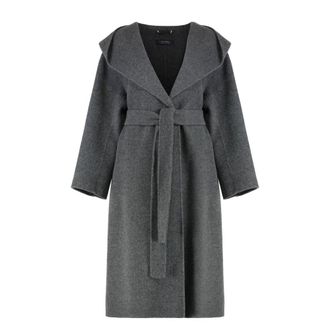 Max Mara Remo Kapuzenmantel - - Coats - Damen - Grau - S